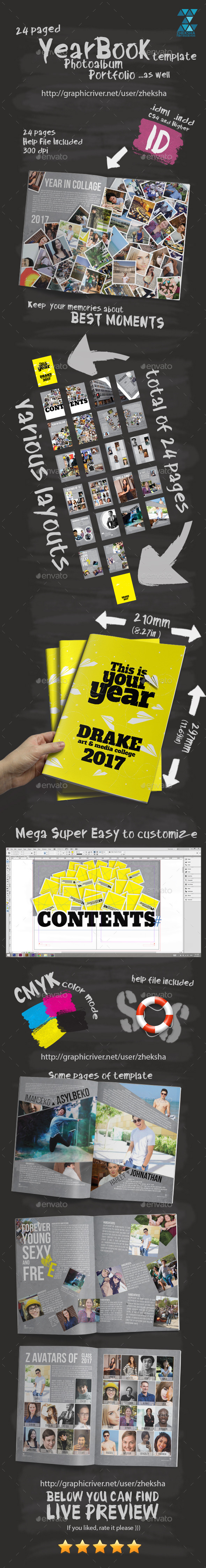 Yearbook Graphics, Designs & Templates | GraphicRiver