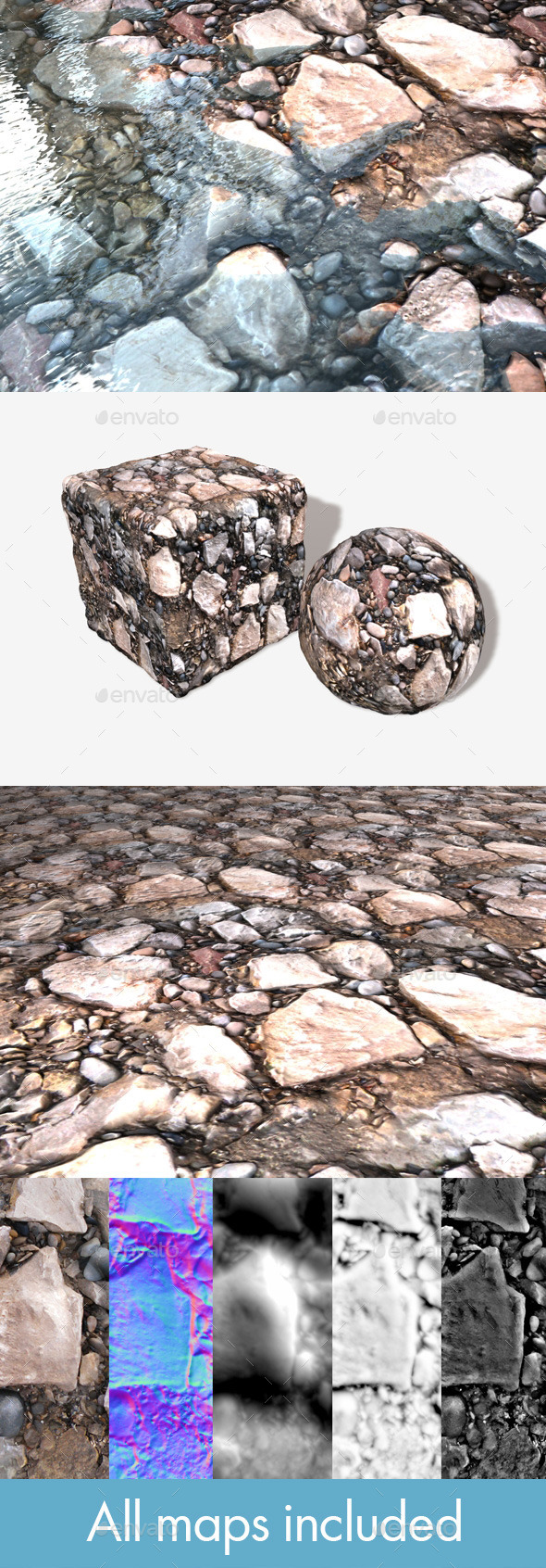 3DOcean - 3D Print Files and CG Textures