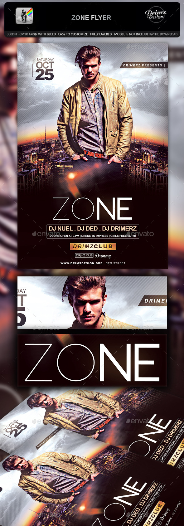 Zones Graphics, Designs & Templates | GraphicRiver