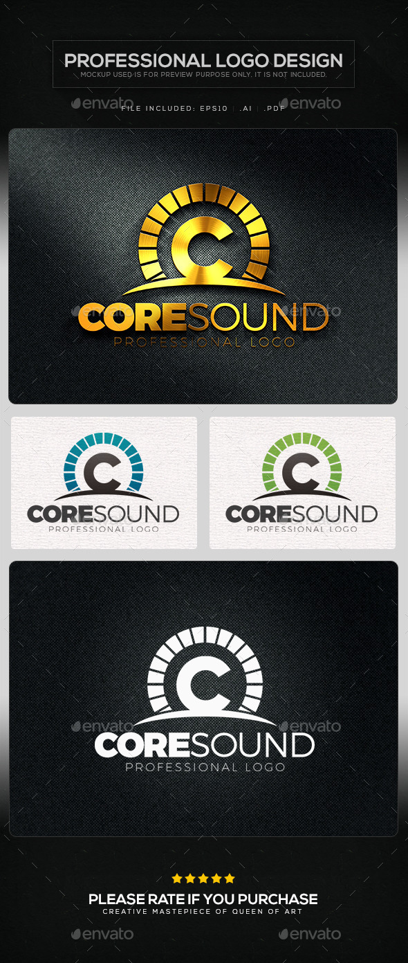 Sound-core Graphics, Designs & Templates | GraphicRiver