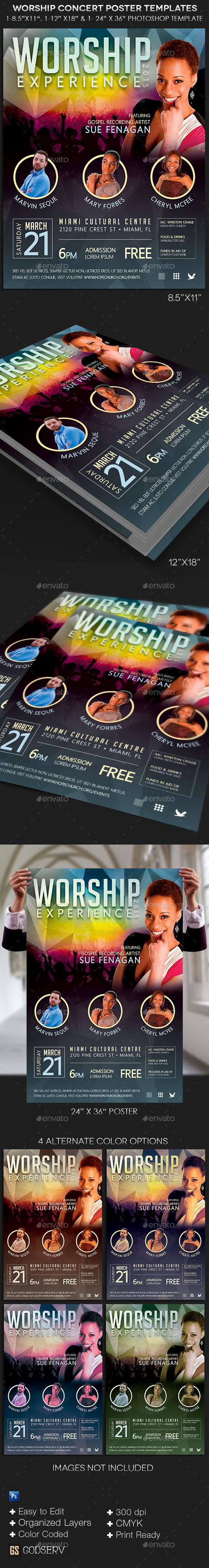 Worship Graphics, Designs & Templates | GraphicRiver