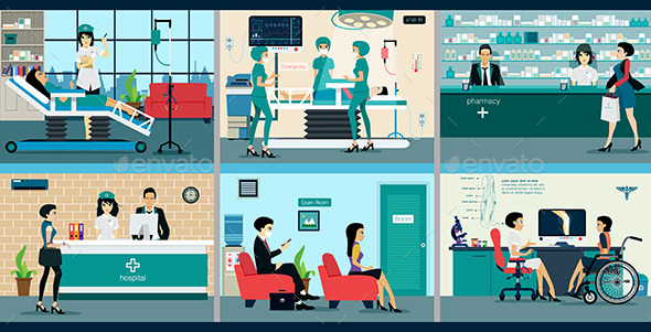 Hospital Graphics, Designs & Templates from GraphicRiver