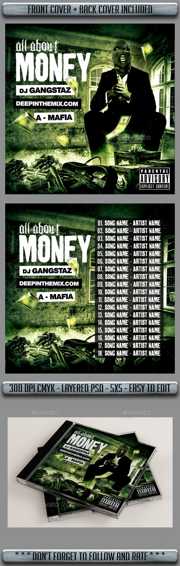 Mixtape Graphics, Designs & Templates | GraphicRiver
