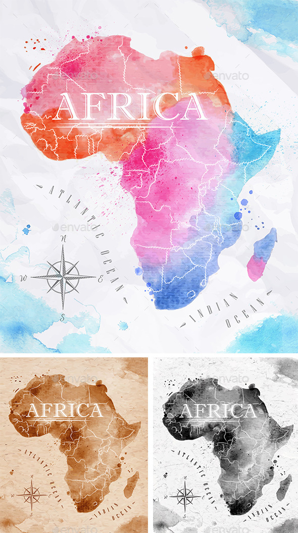 Africa Vector Graphics, Designs & Templates from GraphicRiver
