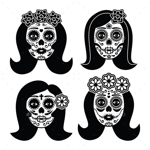 Catrina Graphics, Designs & Templates | GraphicRiver