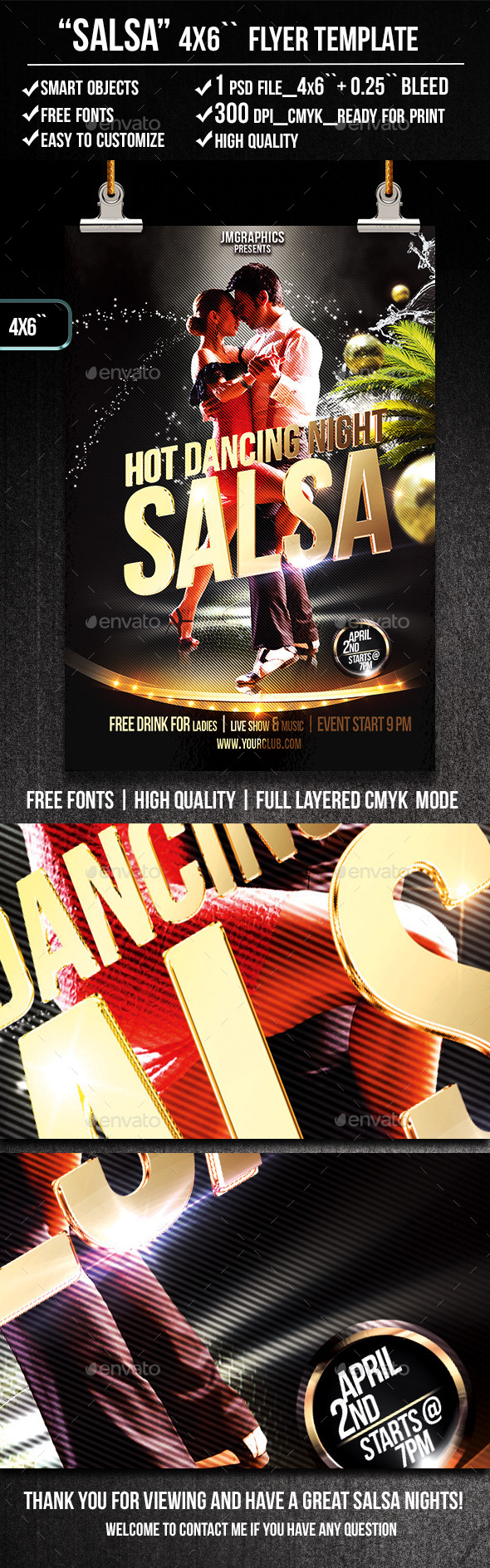 Salsa Graphics, Designs & Templates | GraphicRiver