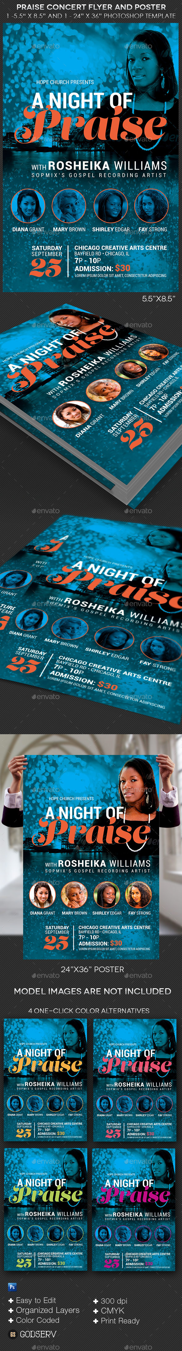 Praise Graphics, Designs & Templates | GraphicRiver