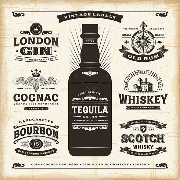 Alcohol Graphics, Designs & Templates | GraphicRiver