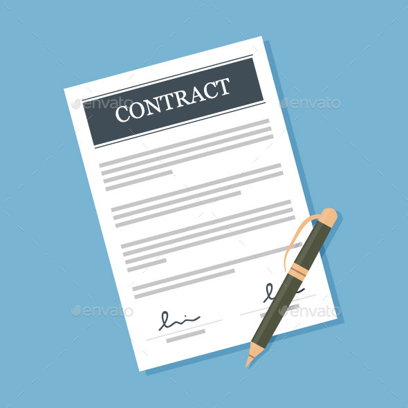 Contract Graphics, Designs & Templates | GraphicRiver