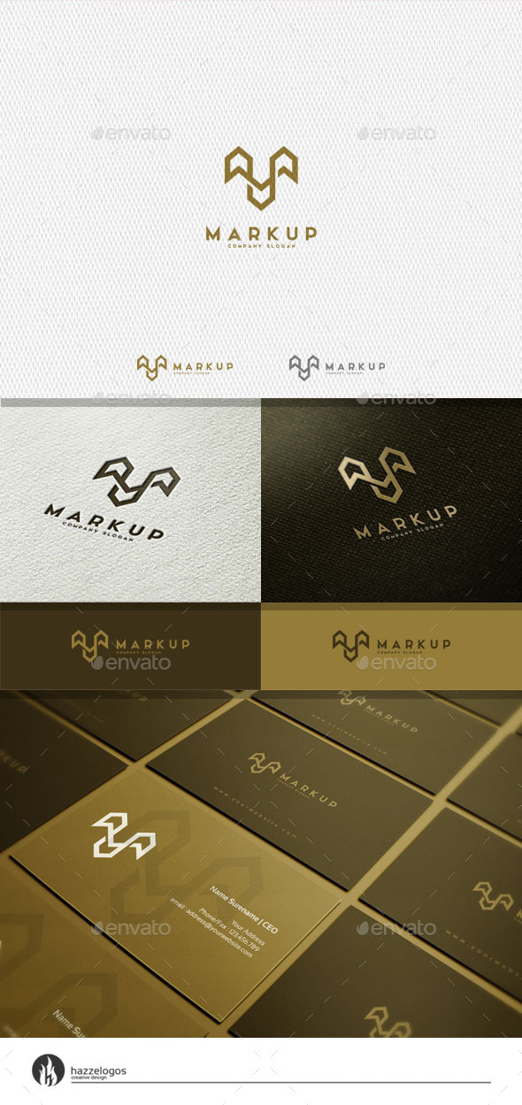 Markup Logo Templates from GraphicRiver