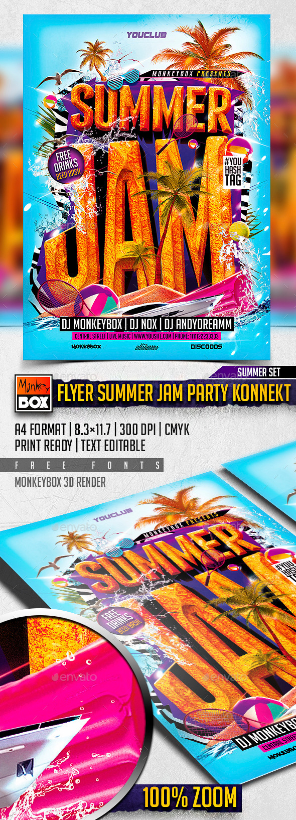 Jams Flyer Templates | GraphicRiver