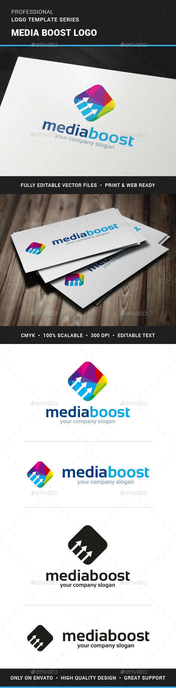 Boost Graphics, Designs & Templates | GraphicRiver