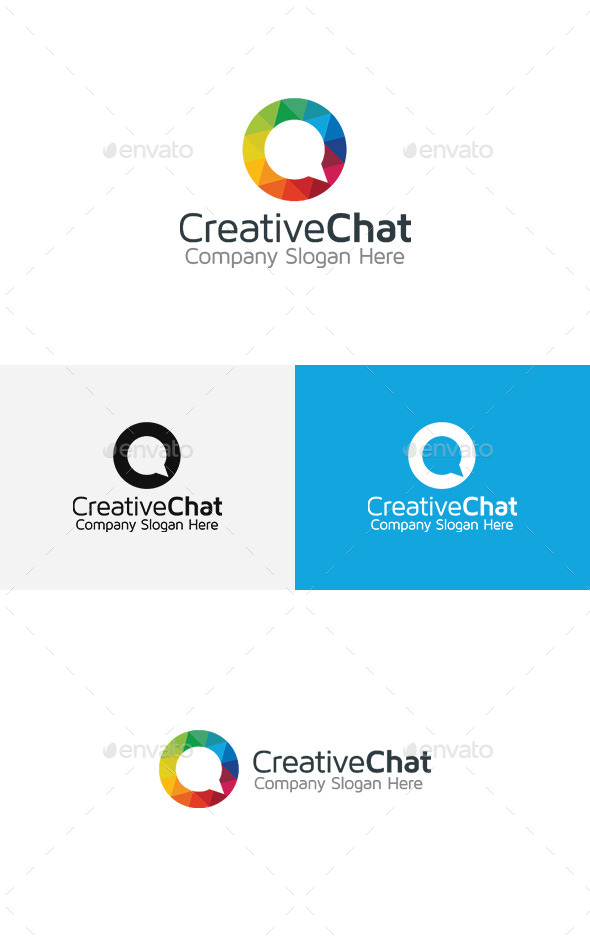 Chat Logo Templates from GraphicRiver