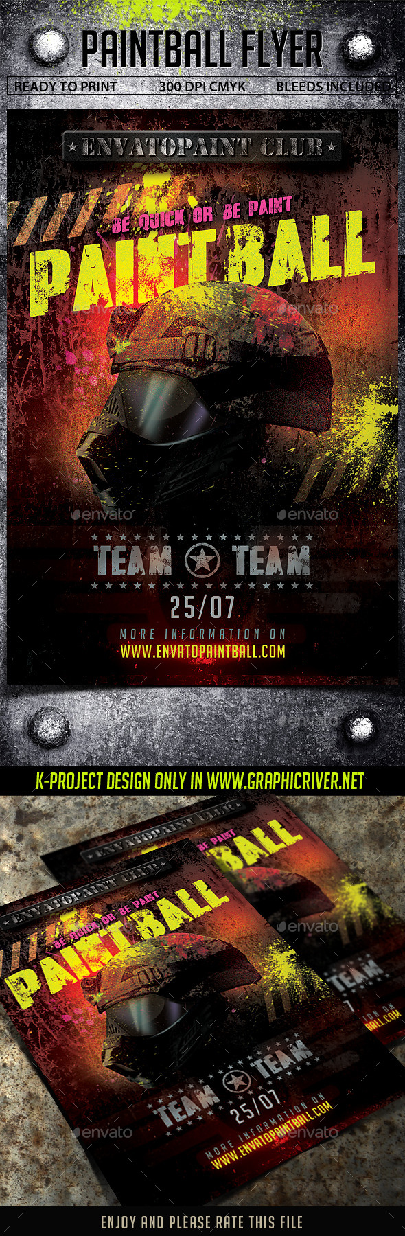 Paintball Graphics, Designs & Templates from GraphicRiver