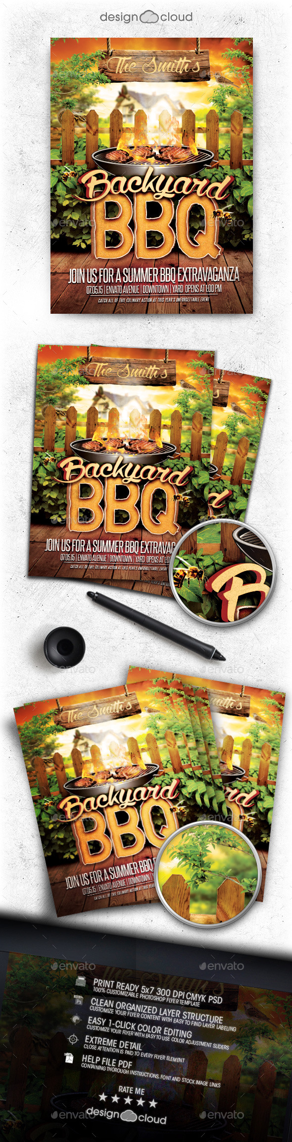 Backyard Graphics, Designs & Templates | GraphicRiver