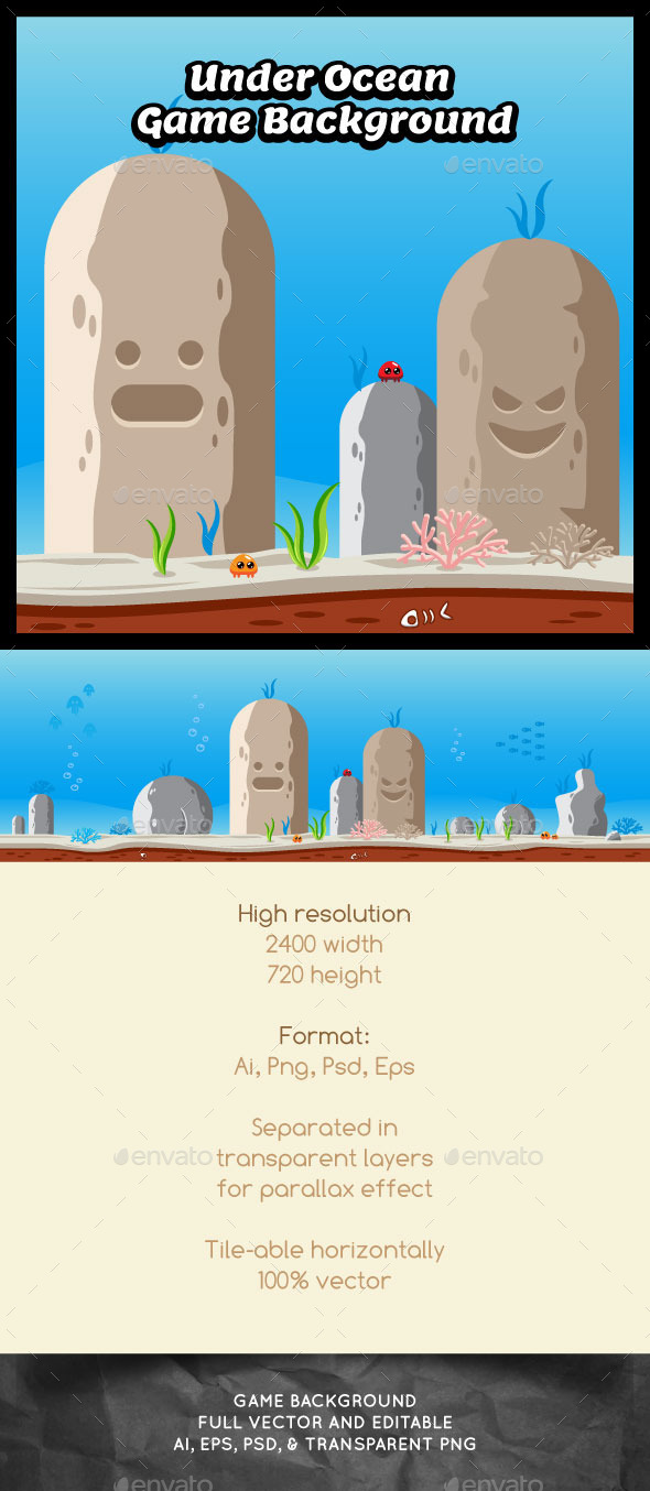 Side-scrolling Graphics, Designs & Templates | GraphicRiver