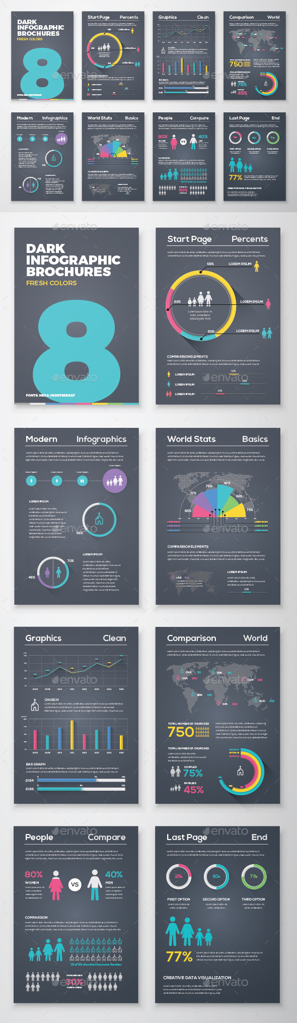 Brochure Infographic Templates | GraphicRiver
