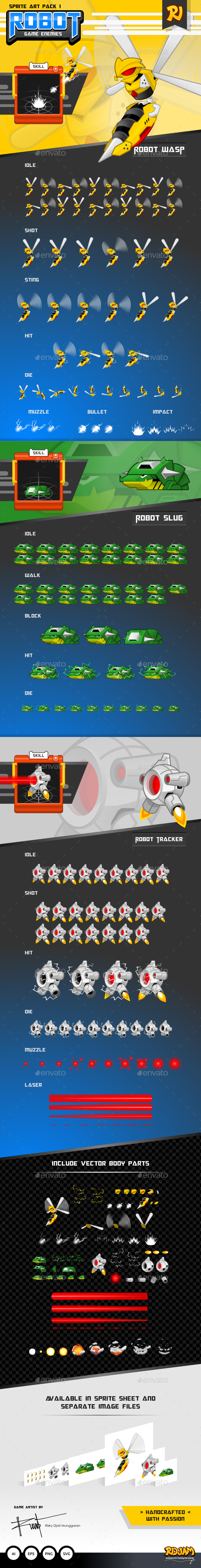 Isometric Game Sprites & Sheet Templates from GraphicRiver