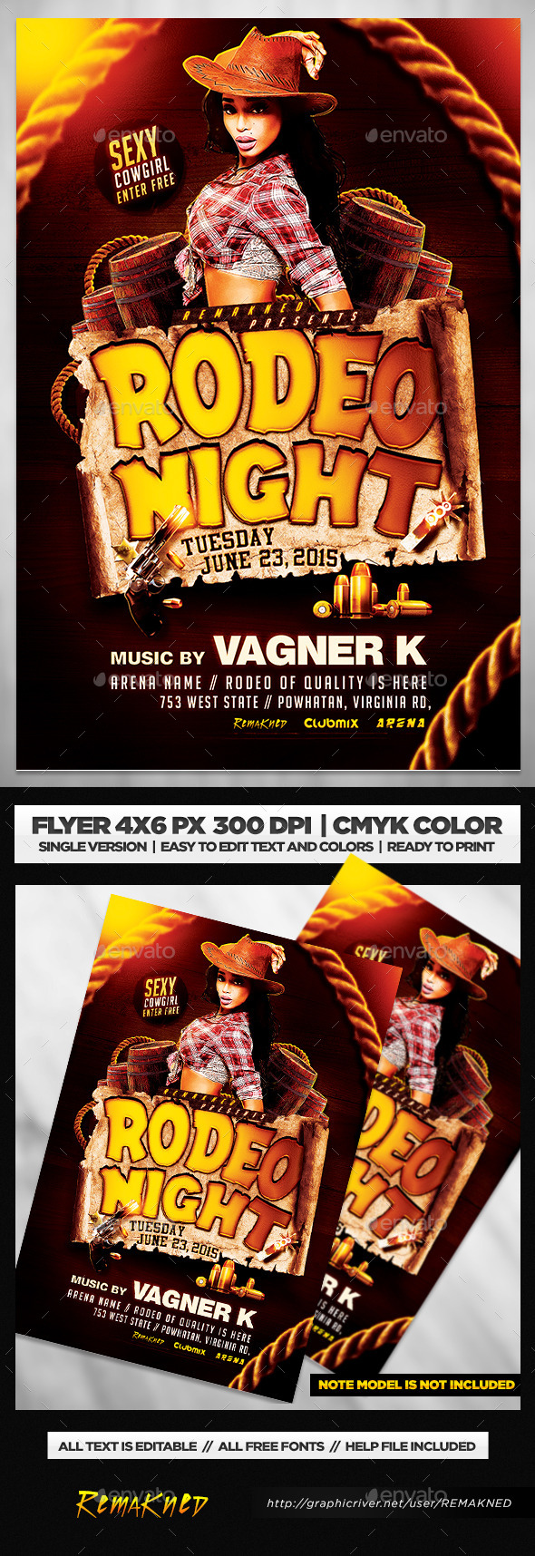 Rodeo Graphics, Designs & Templates | GraphicRiver