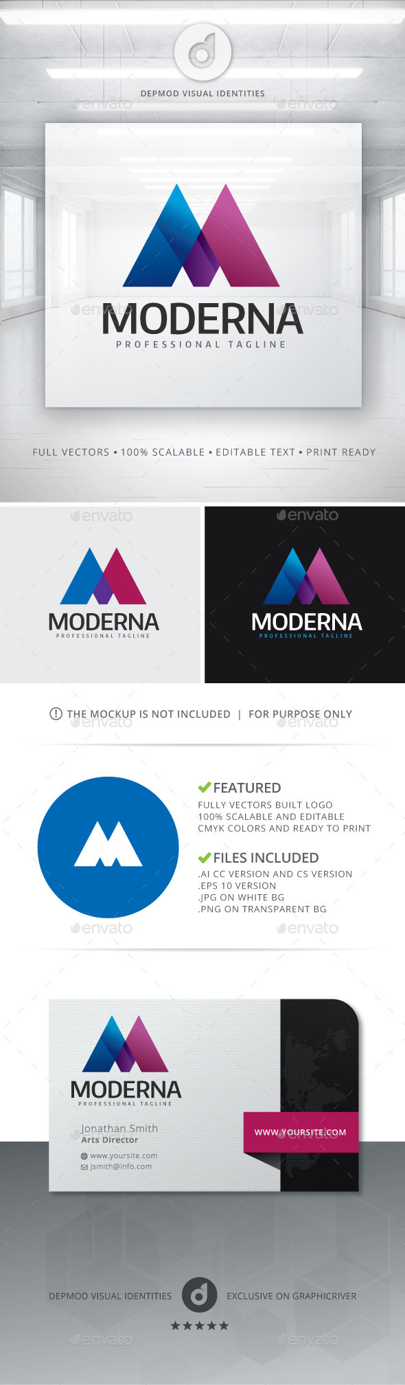 Moderna Graphics, Designs & Templates | GraphicRiver