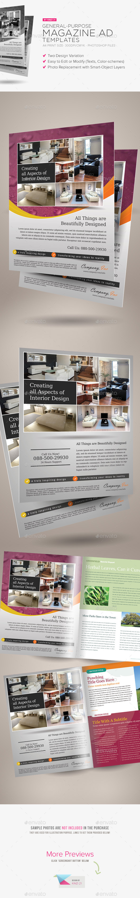 2024's Best Selling Magazine Templates