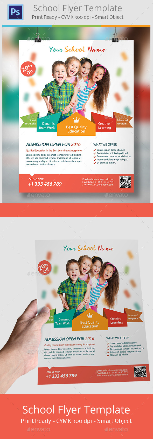 School Graphics, Designs & Templates from GraphicRiver