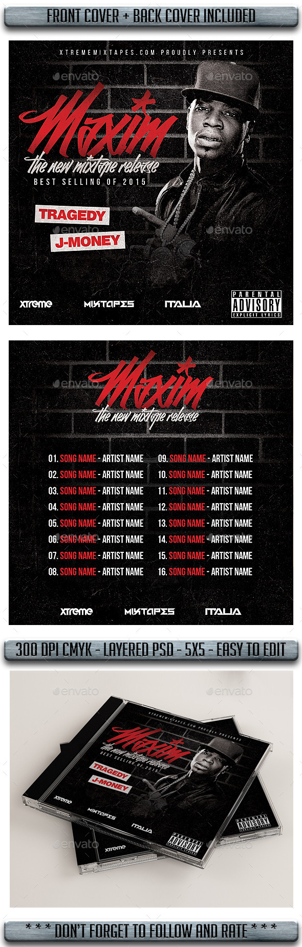 Mixtapes Graphics, Designs & Templates | GraphicRiver