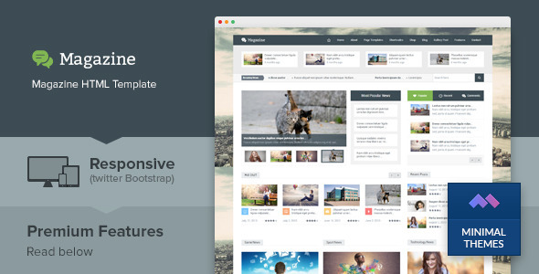 Magazine Responsive Multipurpose HTML Template Advancesolar