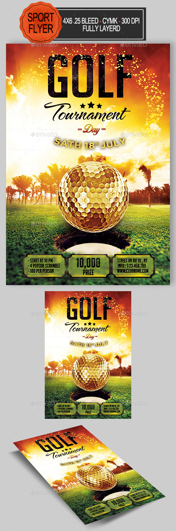 Golf Graphics, Designs & Templates from GraphicRiver