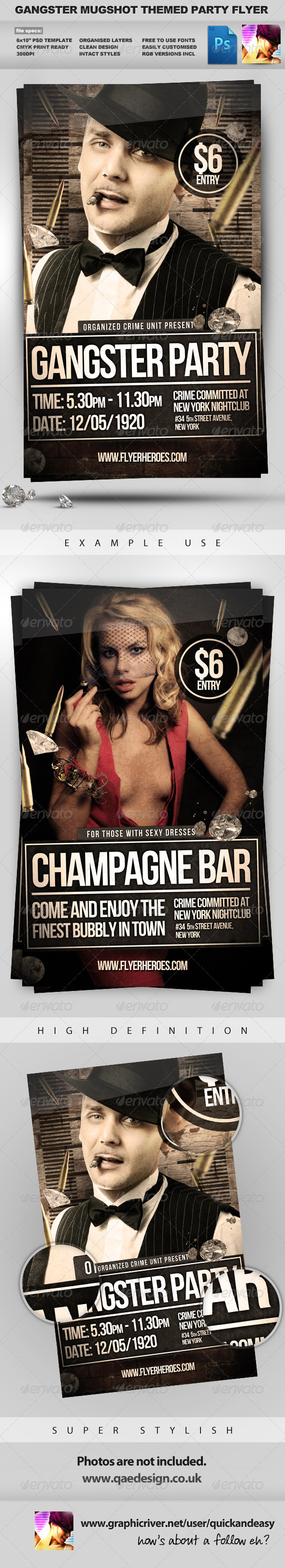 Mugshot Graphics, Designs & Templates | GraphicRiver