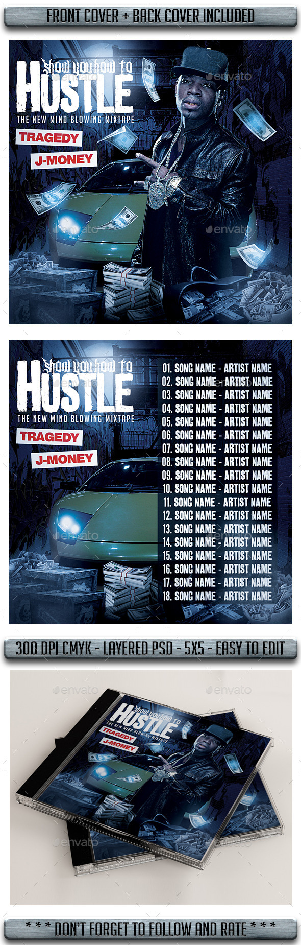 Mixtape Graphics, Designs & Templates | GraphicRiver