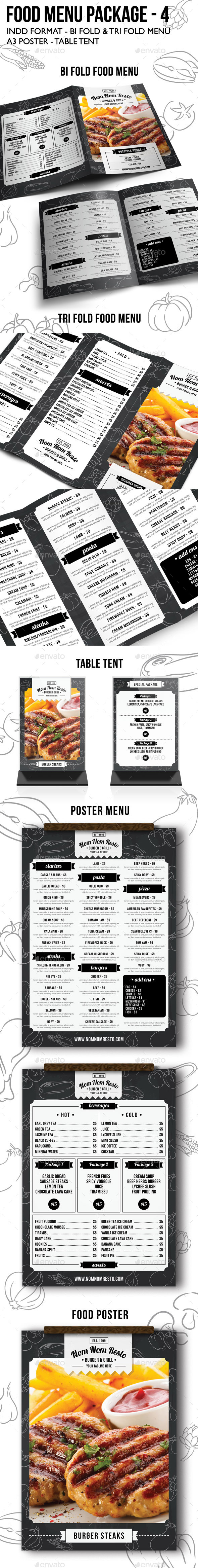 A3 Menu Templates from GraphicRiver