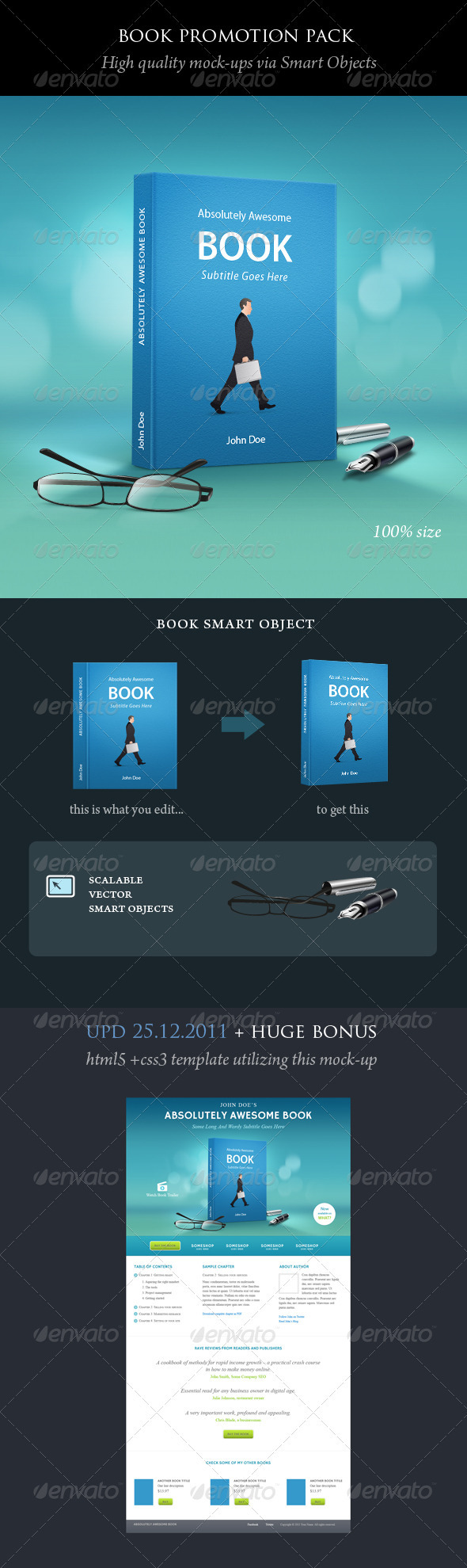 Book Graphics, Designs & Templates | GraphicRiver