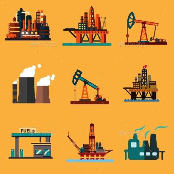 Refinery Graphics, Designs & Templates from GraphicRiver