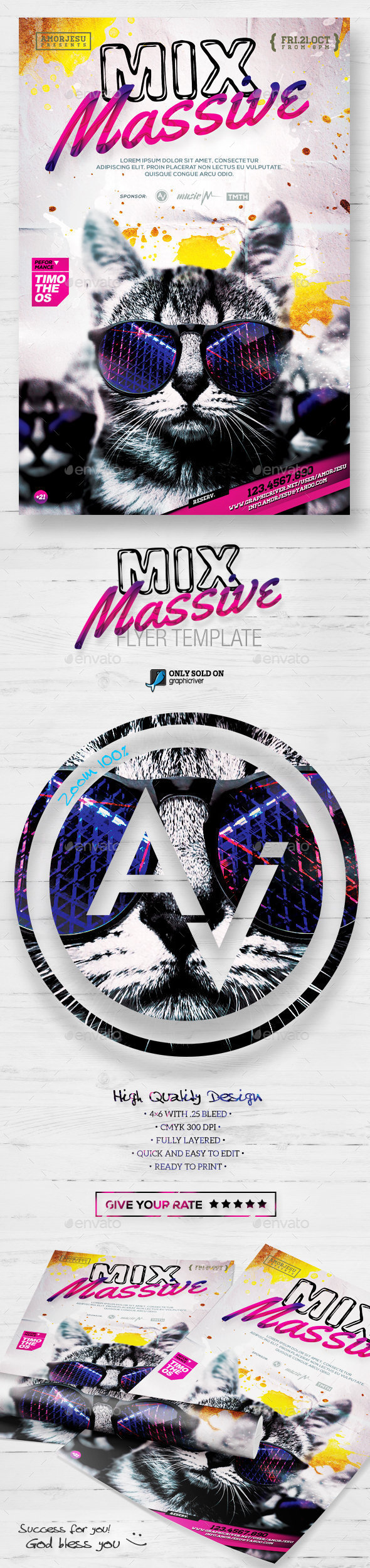 Massive Graphics, Designs & Templates | GraphicRiver