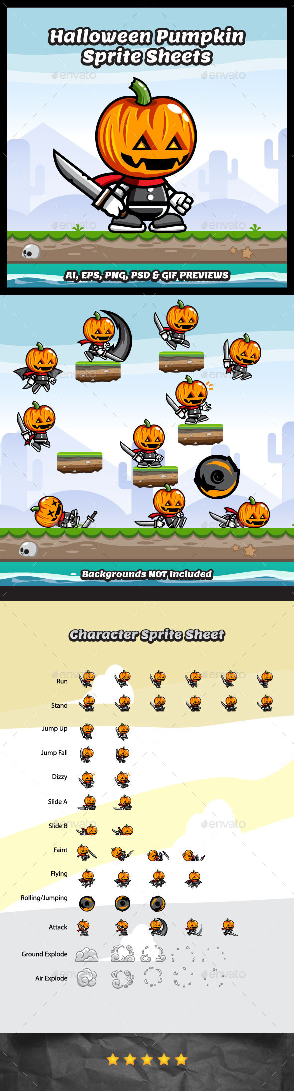 Creepy Sprite Graphics, Designs & Templates from GraphicRiver