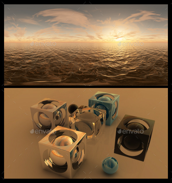 HDRI Gold Texture Exterior HDRI Images | 3DOcean