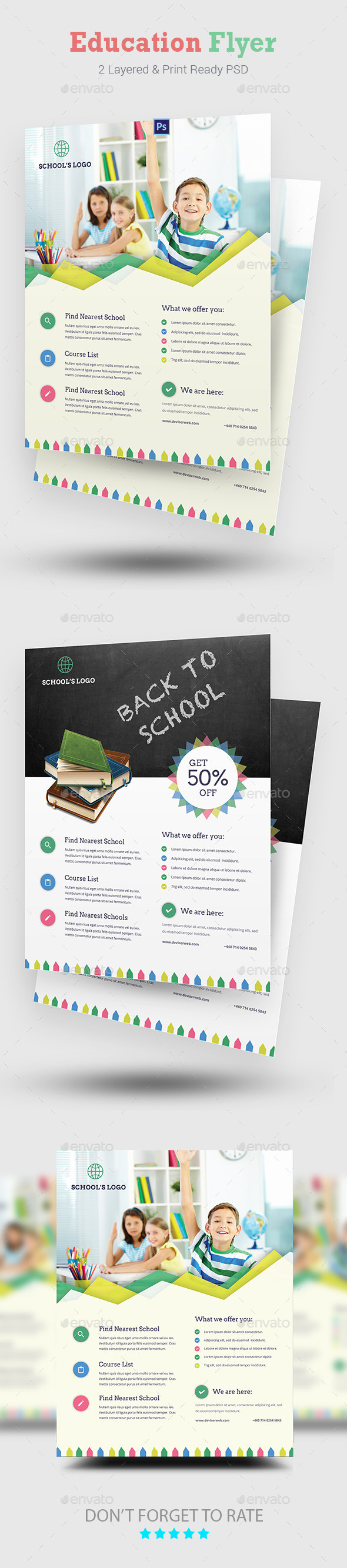 Education Flyer Templates | GraphicRiver