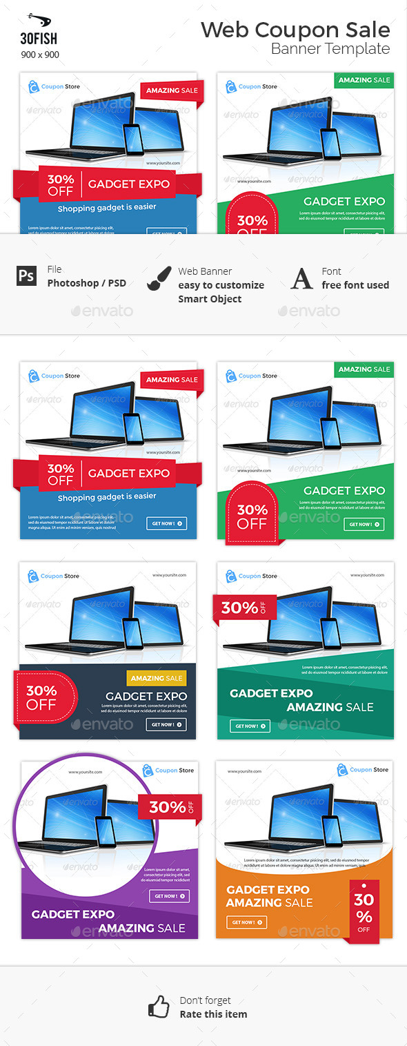Banners & Ad Templates from GraphicRiver