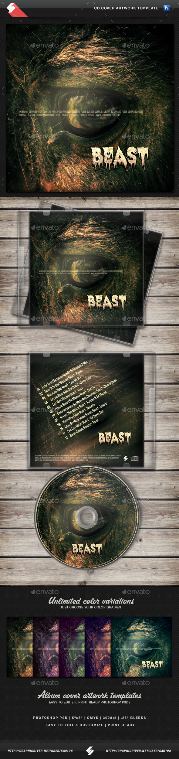 Beast Graphics, Designs & Templates | GraphicRiver