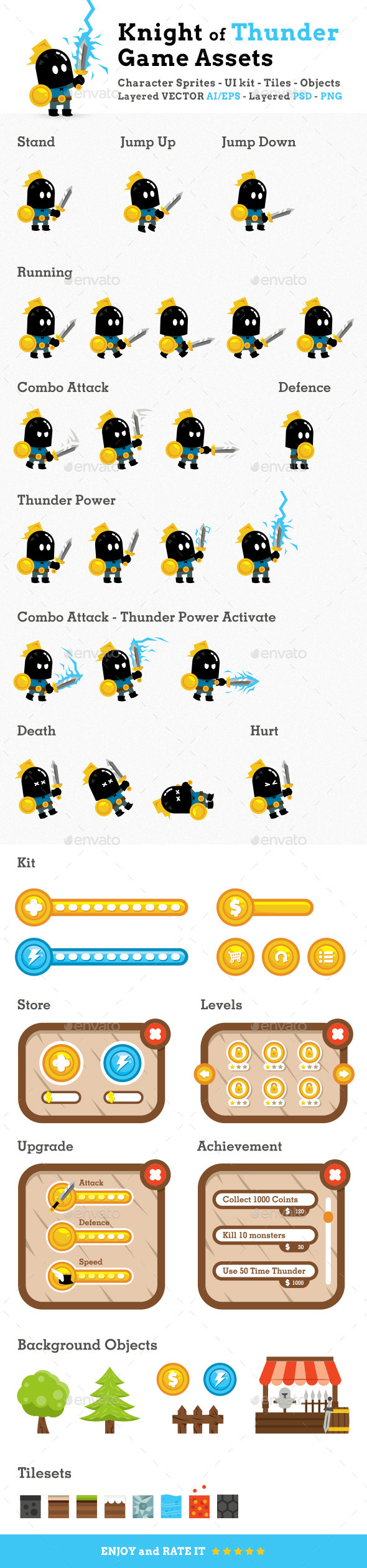 Knight Graphics, Designs & Templates | GraphicRiver