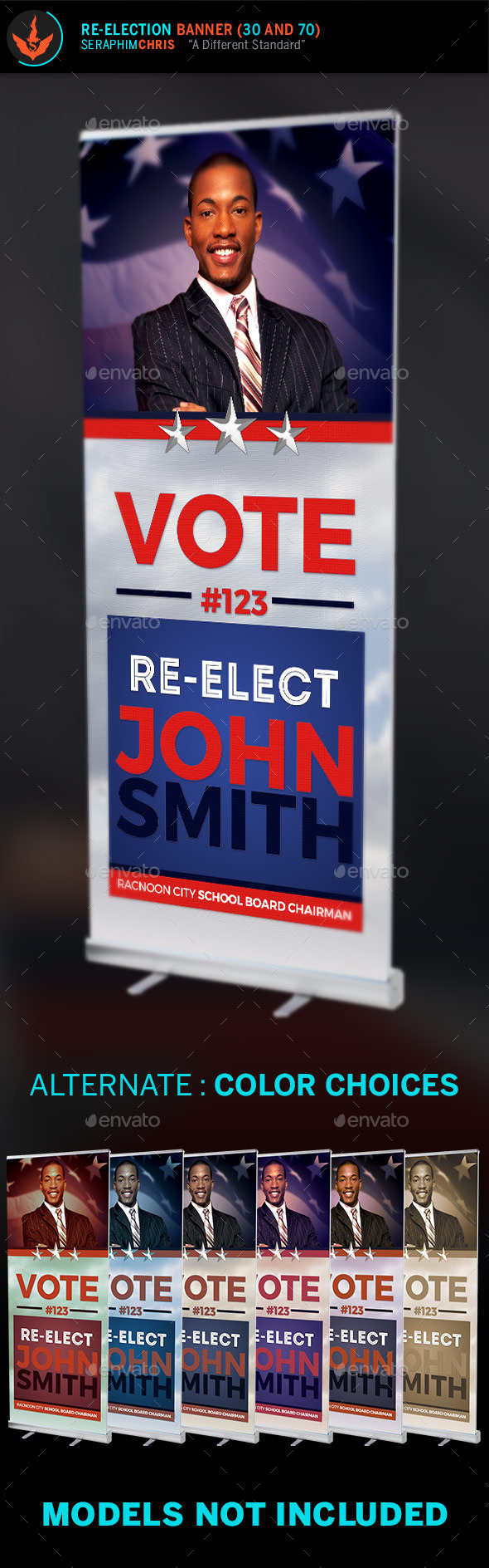 Re-election Graphics, Designs & Templates | GraphicRiver