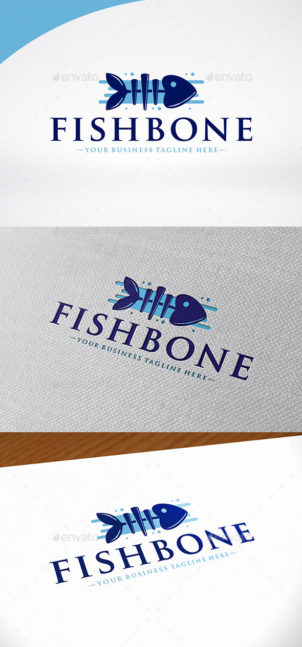 Fishbone Logo Templates | GraphicRiver