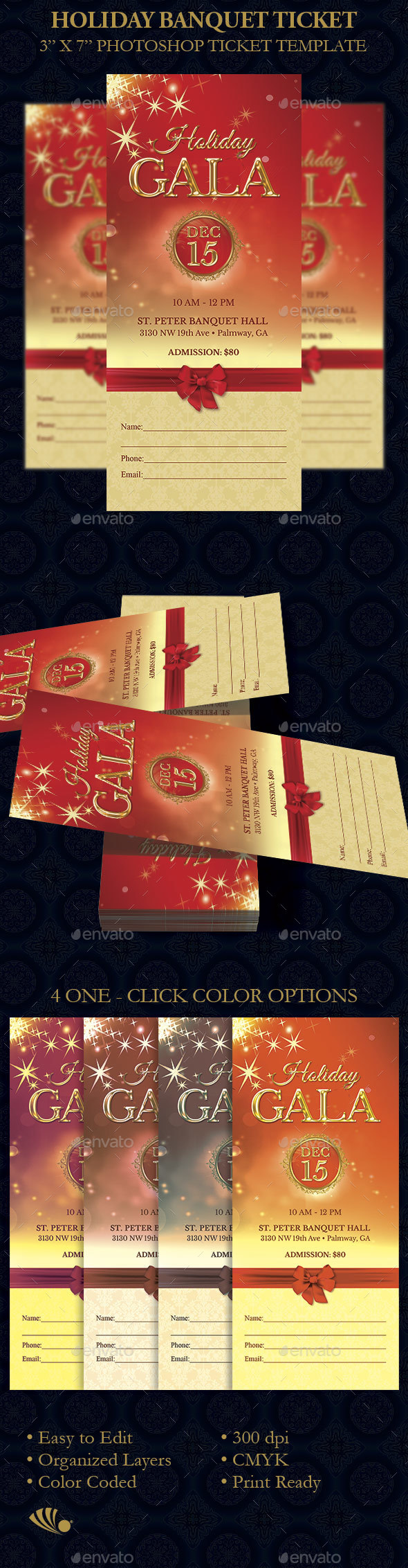 Banquet Graphics, Designs & Templates | GraphicRiver