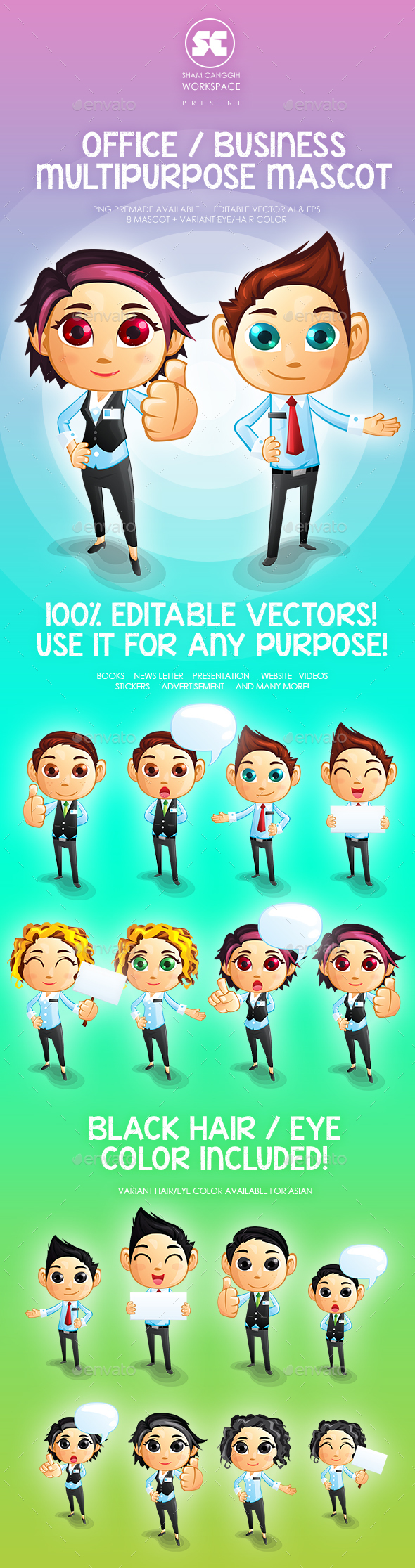 Vector Characters from GraphicRiver