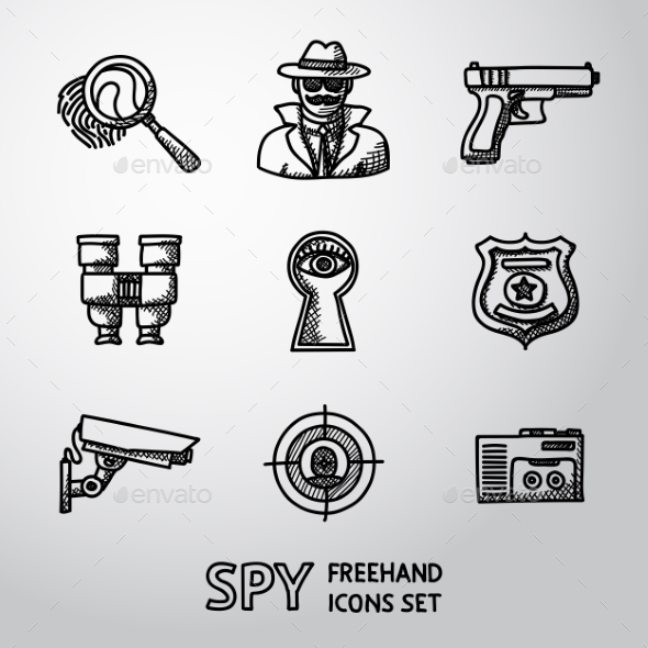 Spy Graphics, Designs & Templates from GraphicRiver