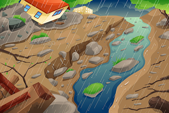 Flood Vector Graphics, Designs & Templates from GraphicRiver