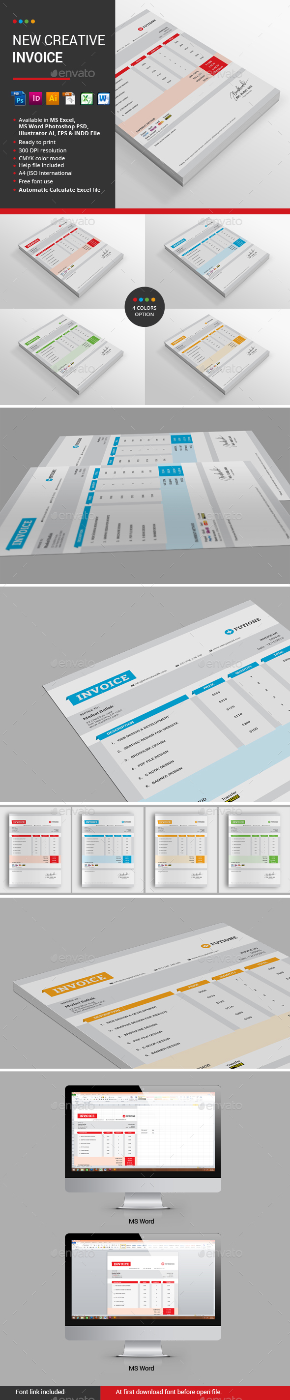 Business Proposal & Invoice Templates from GraphicRiver