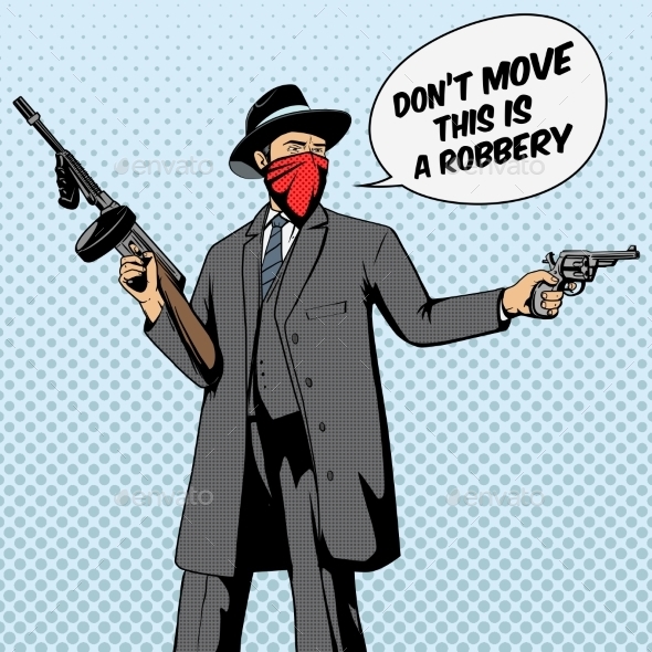 Mobster Graphics, Designs & Templates | GraphicRiver