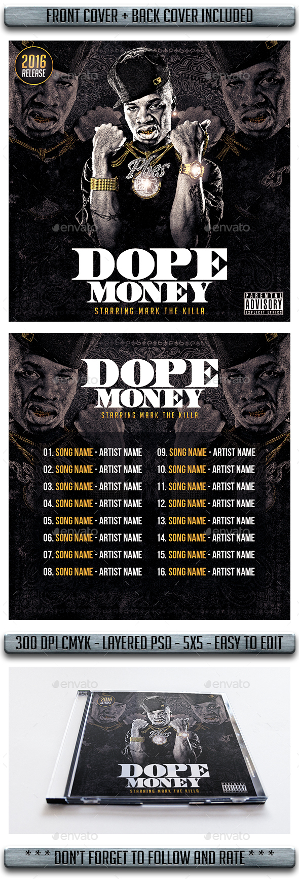 Mixtape Graphics, Designs & Templates | GraphicRiver